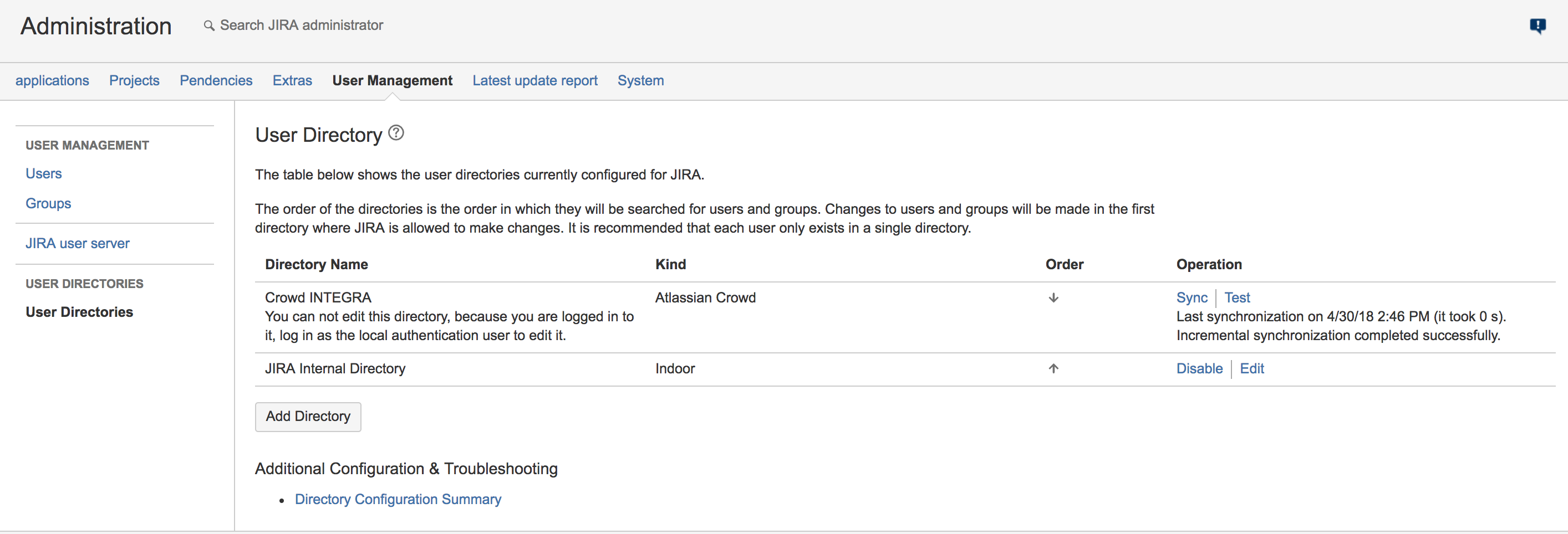 Synchronisation link for Confluence and Jira in Cr...