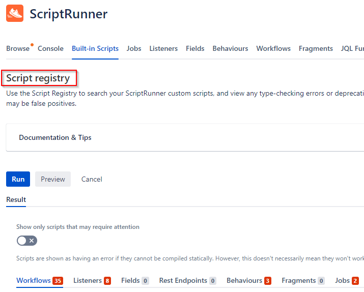 Solved Script Runner Workflow Validator Inline Script Whi
