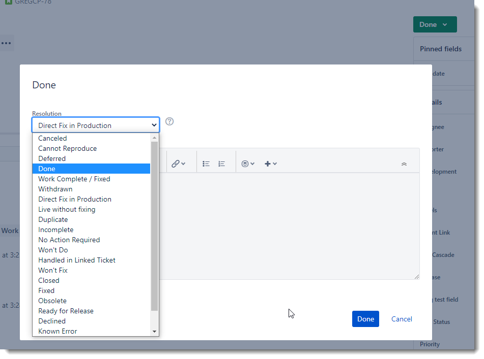 Resolution editing - Workaround using a screen in ...