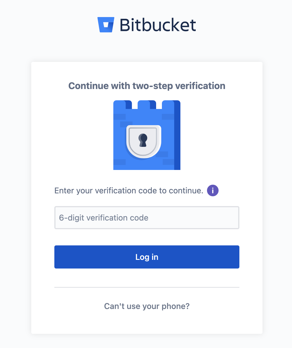 Unable to login to bitbucket using MFA Unable to login to bitbucket using MFA