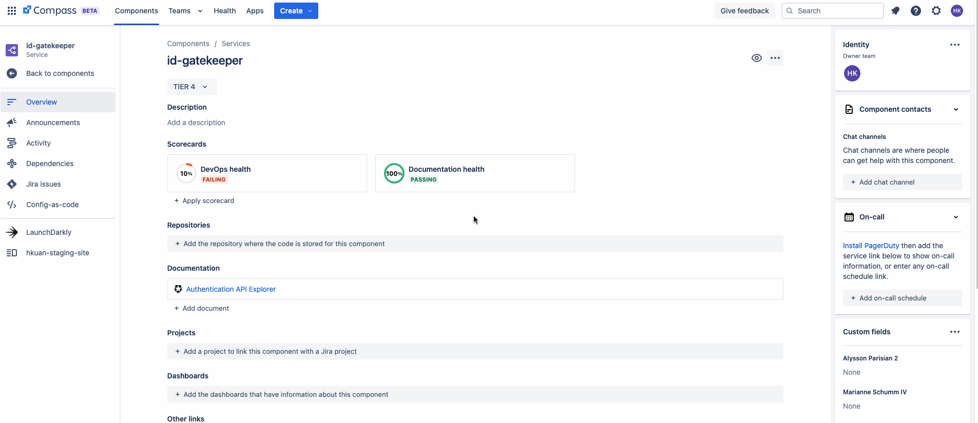 Component scorecards relocation - Atlassian Community