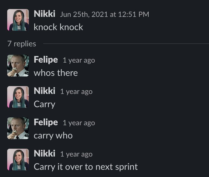 Throwback Thursday: What is the best knock-knock j... - Atlassian Community