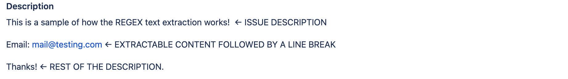 Extract Content out of Description and Summary wit... - Atlassian Community