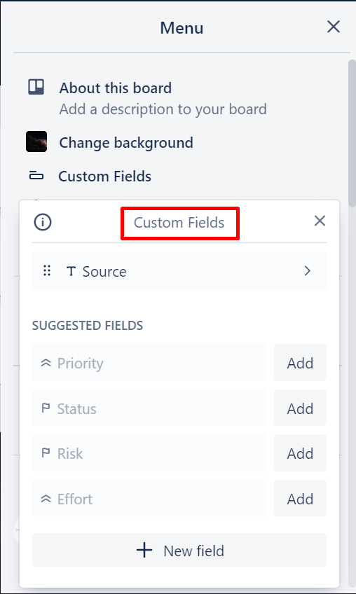 How can I add a custom field to the Table view? I...