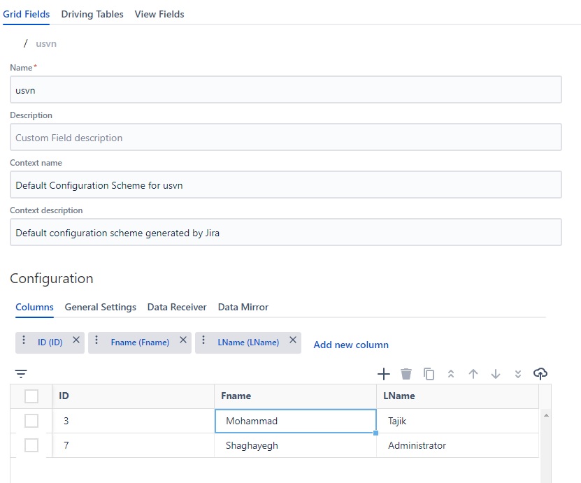 Solved: How to fill a table automatically with one field?
