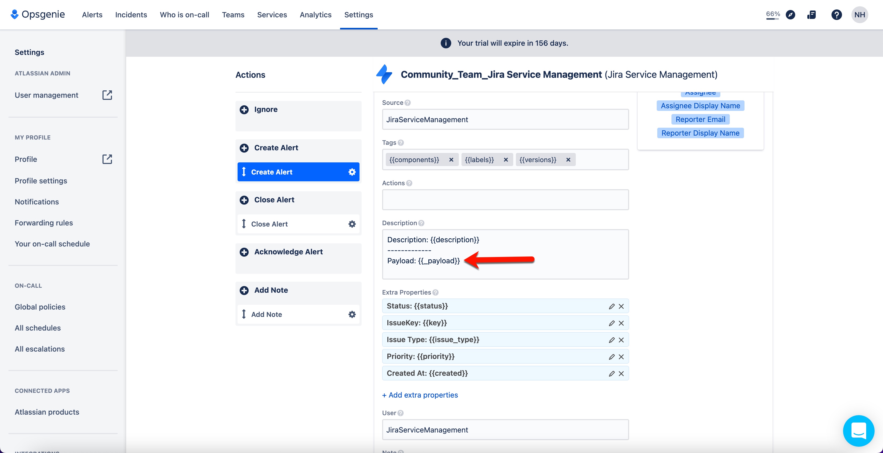 How to Extract Custom Fields and Data into an Alert