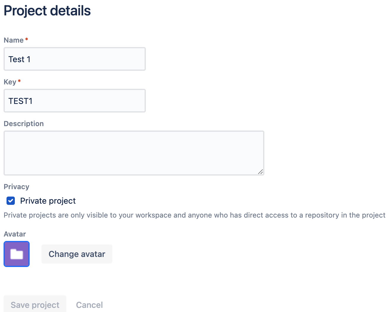 Grouping projects and repos