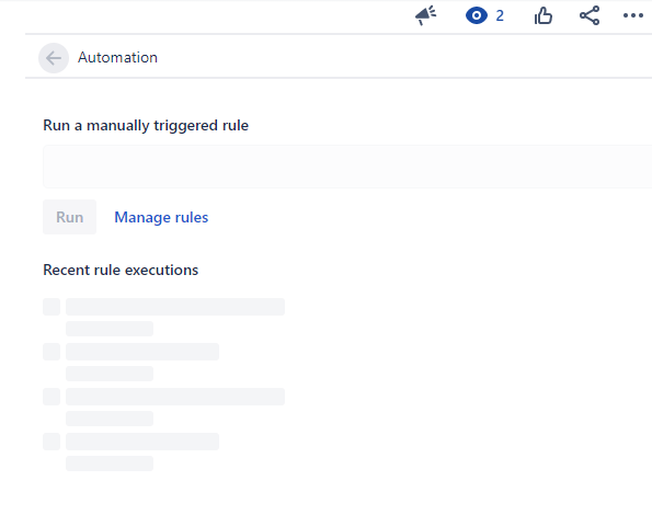 Automation rules not appearing