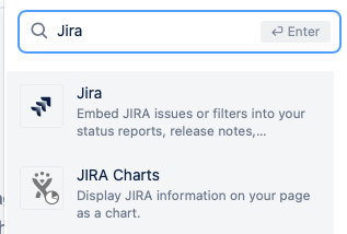 how to attach jira charts to wiki