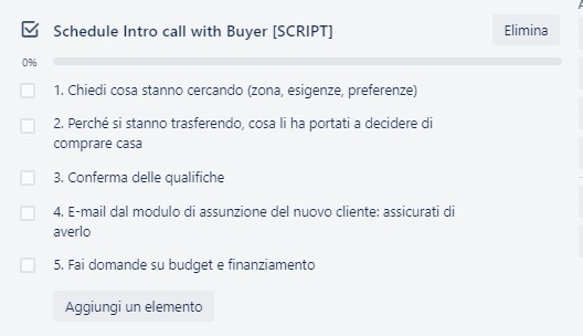 How to enter line breaks in a checklist item