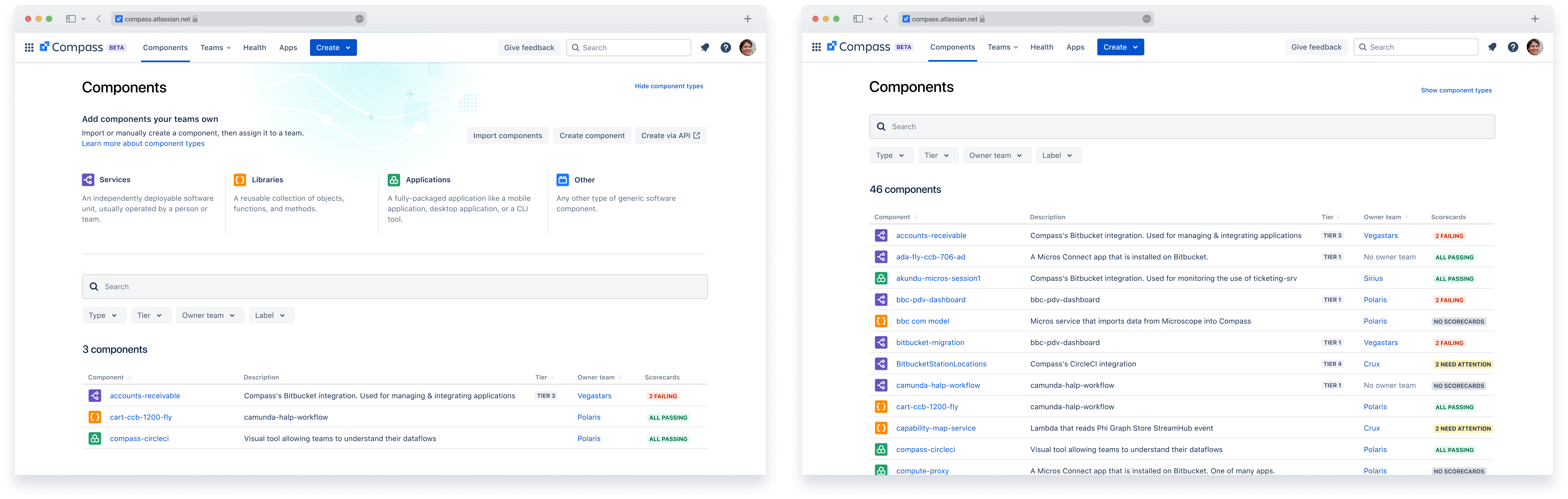 The Components list has a fresh new look! - Atlassian Community