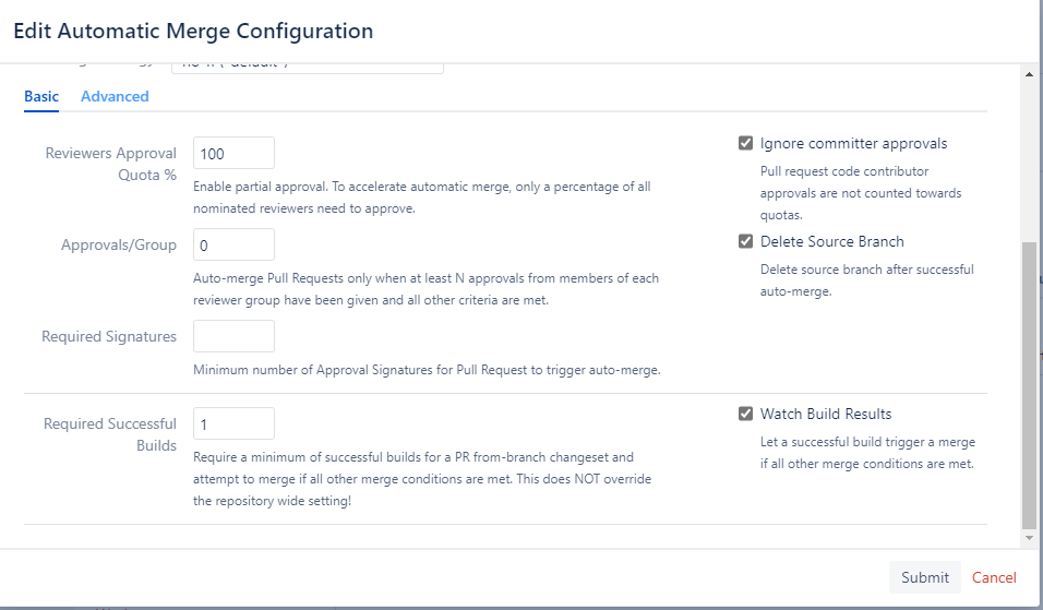 Auto Merge Pull Request Is Not Working From Addons