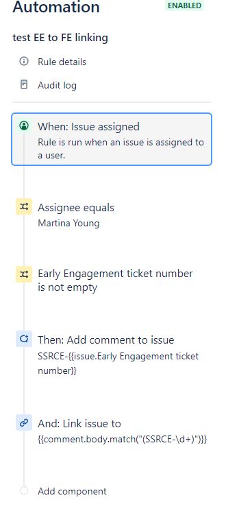 Solved: Using automation to link issues Solved: Using automation to link issues