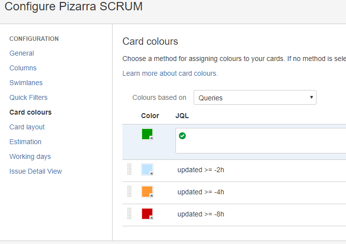 Solved: Card Colours based on time updated