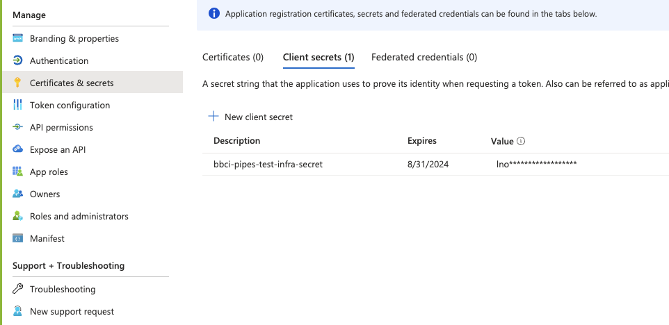Solved: How to get AZURE_PASSWORD (*)