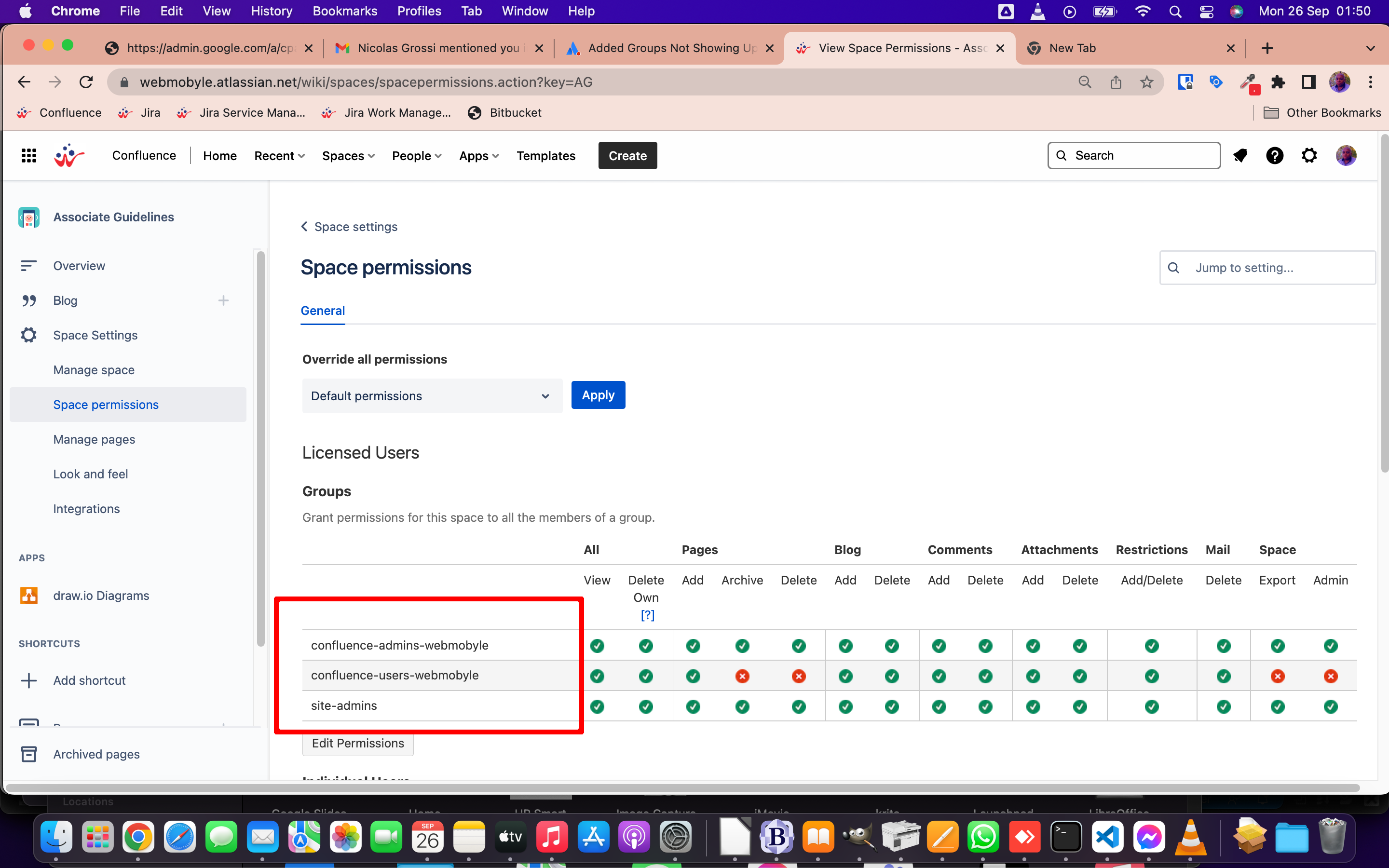 Solved: Added Groups Not Showing Up In Confluence Permissi...