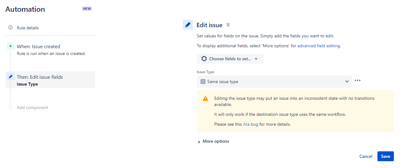 Solved: How to move the issuetype from Request to Incident