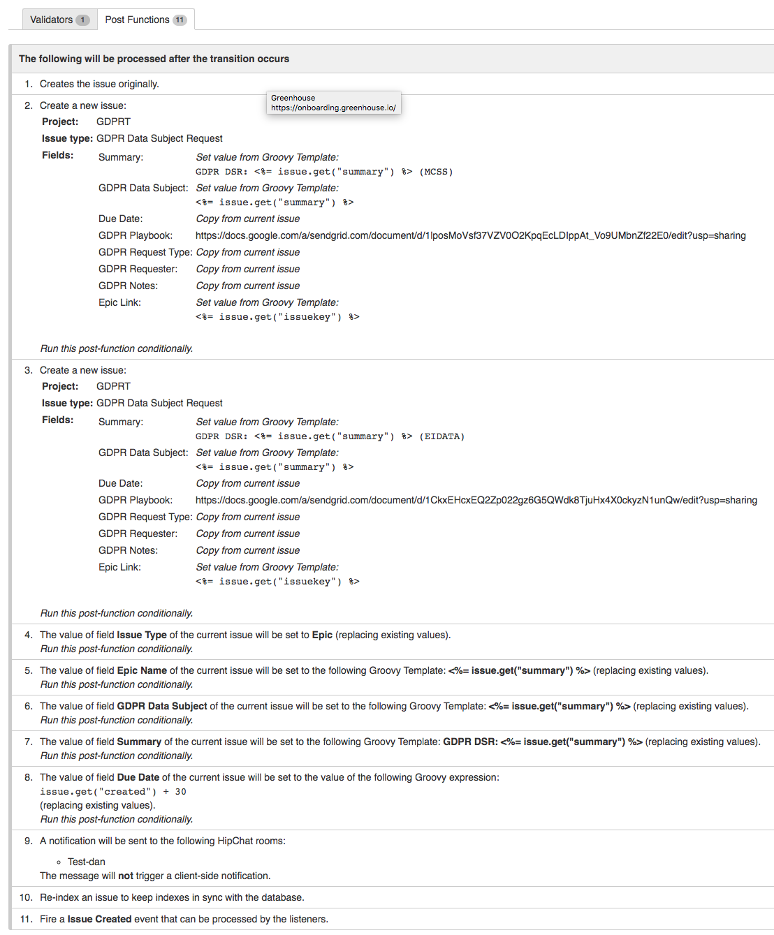 Solved: JMWE Workflow Create Post-Function Question