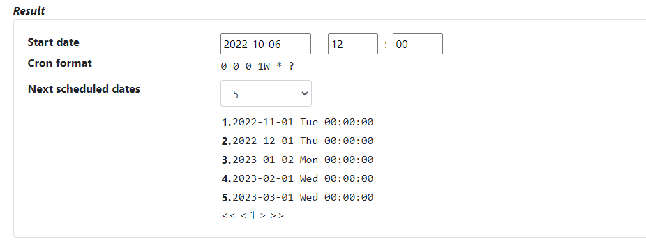 Solved Cron Expression For First Working Day Of Month