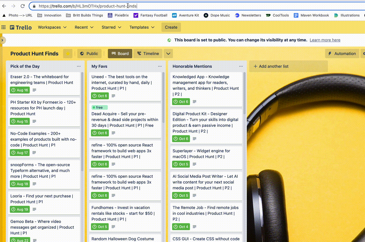 [New in Trello] View switcher and table view for b... - Atlassian Community