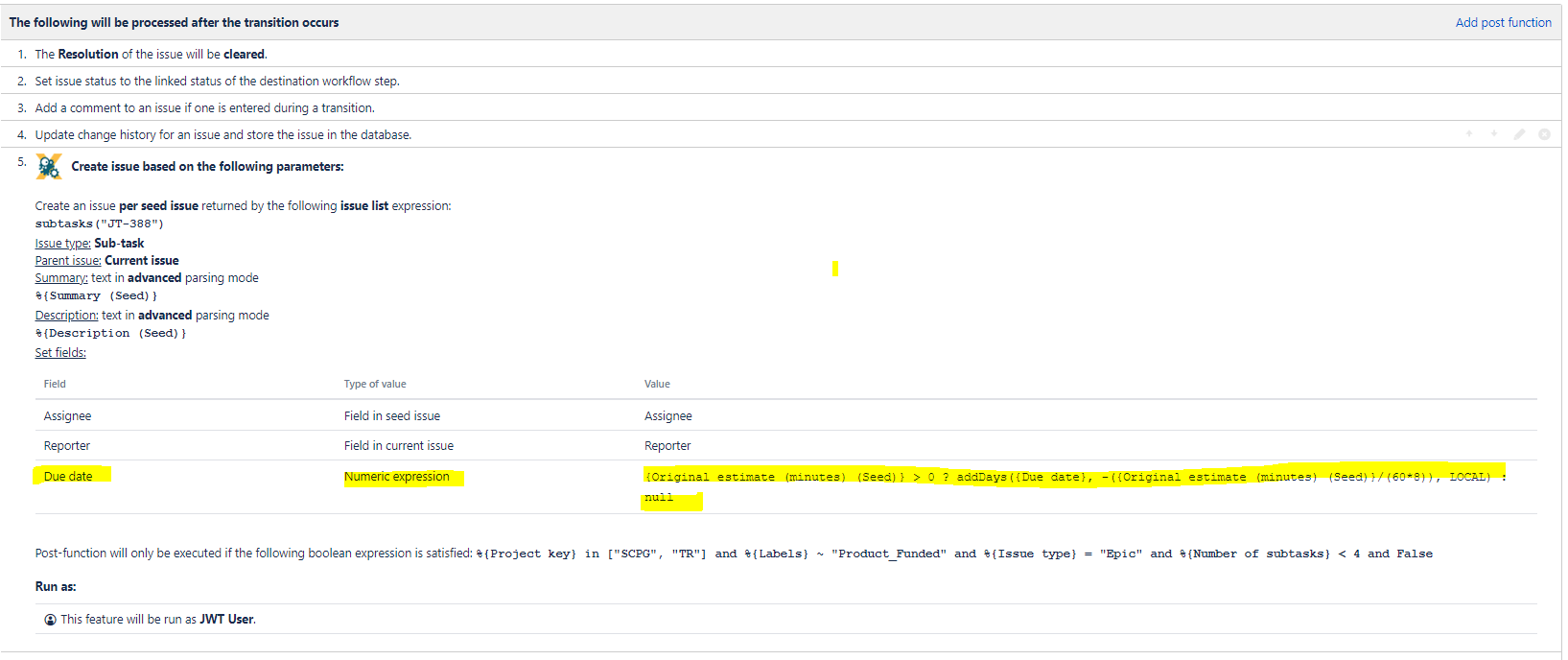 Calculate the sum of original estimates of all iss... - Atlassian Community