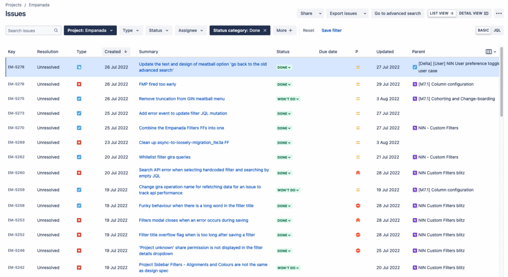 We're bringing updates to the issue navigator