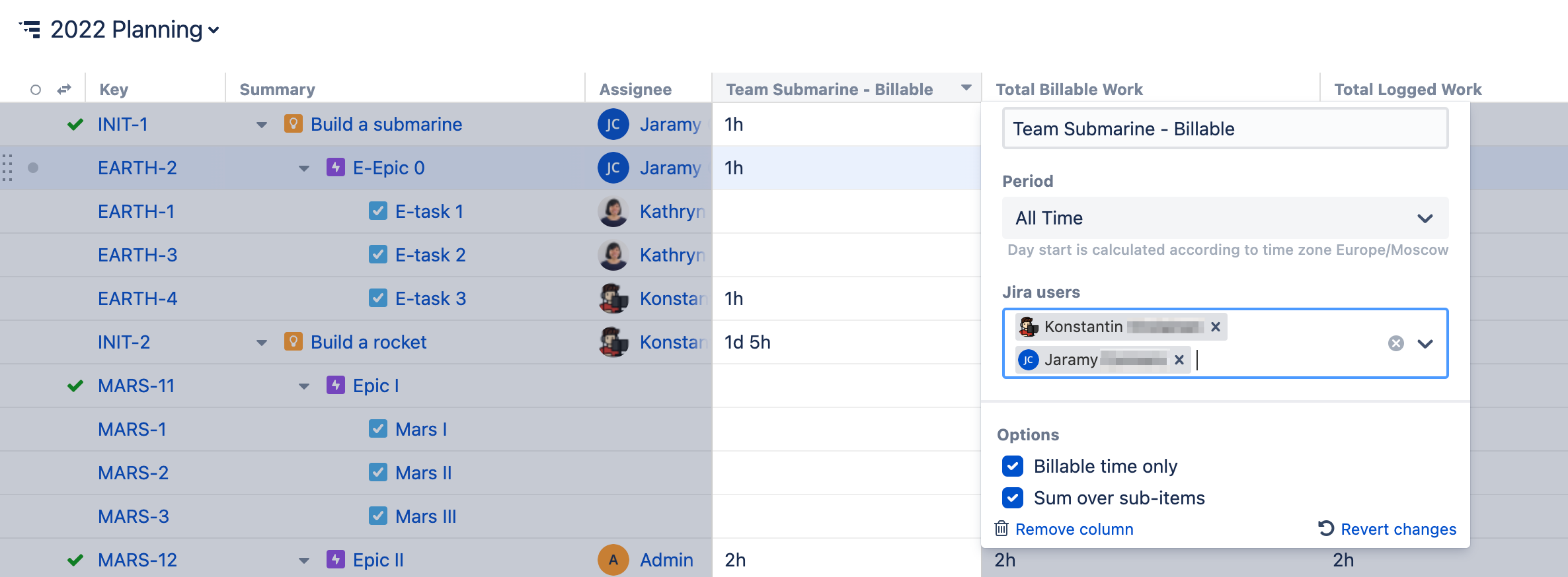 New Tempo Timesheets + Structure integration: Deta... - Atlassian Community
