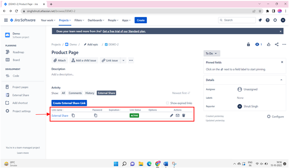 How to Securely sharing Jira Information with External User