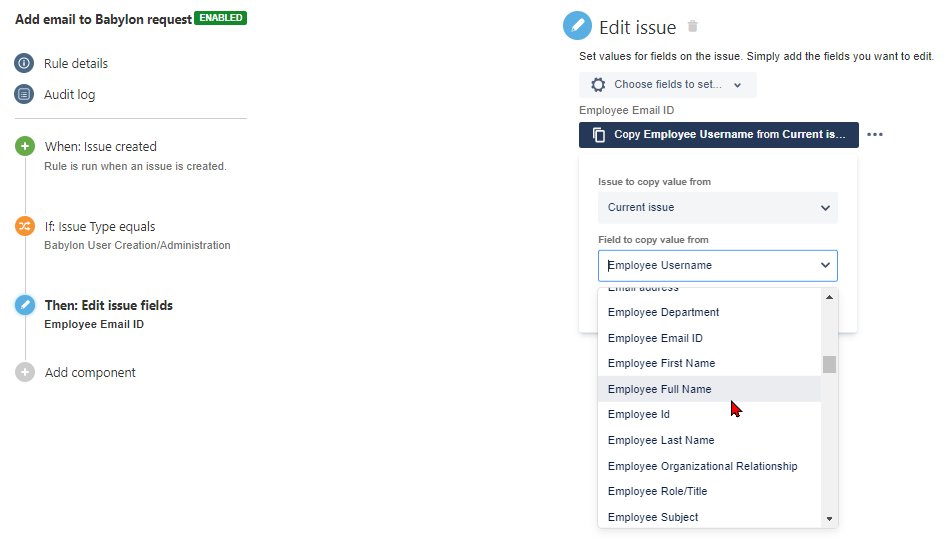 Solved: Auto filling email address from user picker field