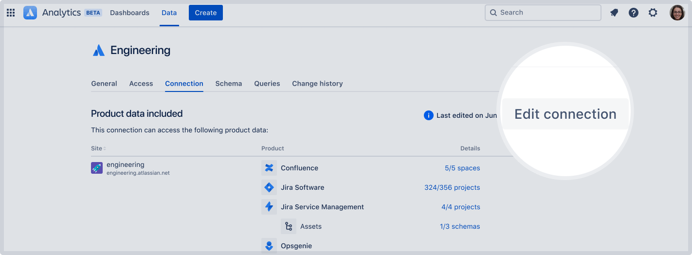 New Feature: Editing Atlassian Data Lake Connectio... - Atlassian Community