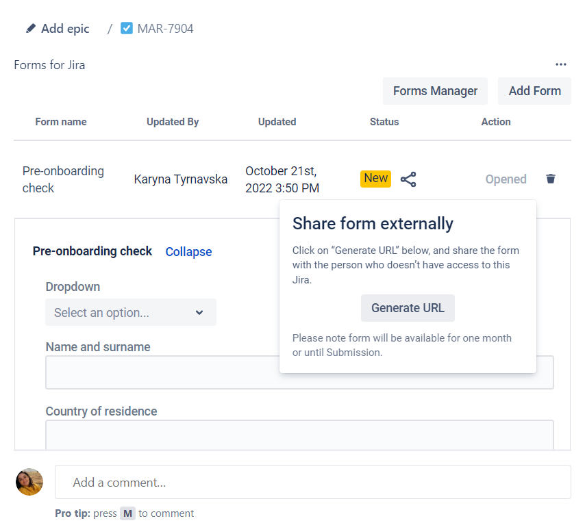 How to Attach the Forms in Jira to the Email? - Atlassian Community