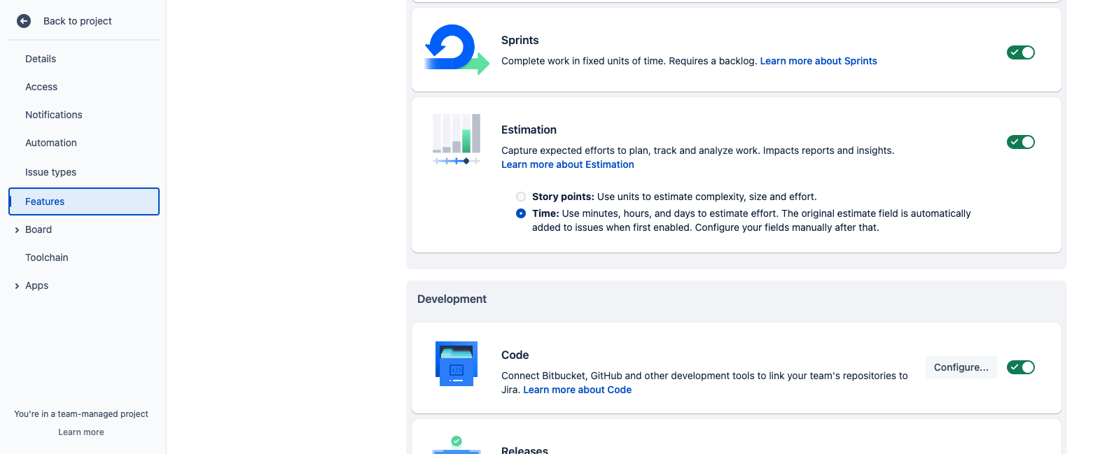Solved: How to enable 'Estimation' in scrum board configur...