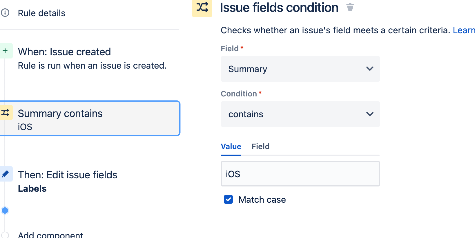 Adding labels to ticket based on ticket fields/inf...