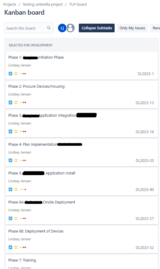 How to organize smaller projects within one big pr...