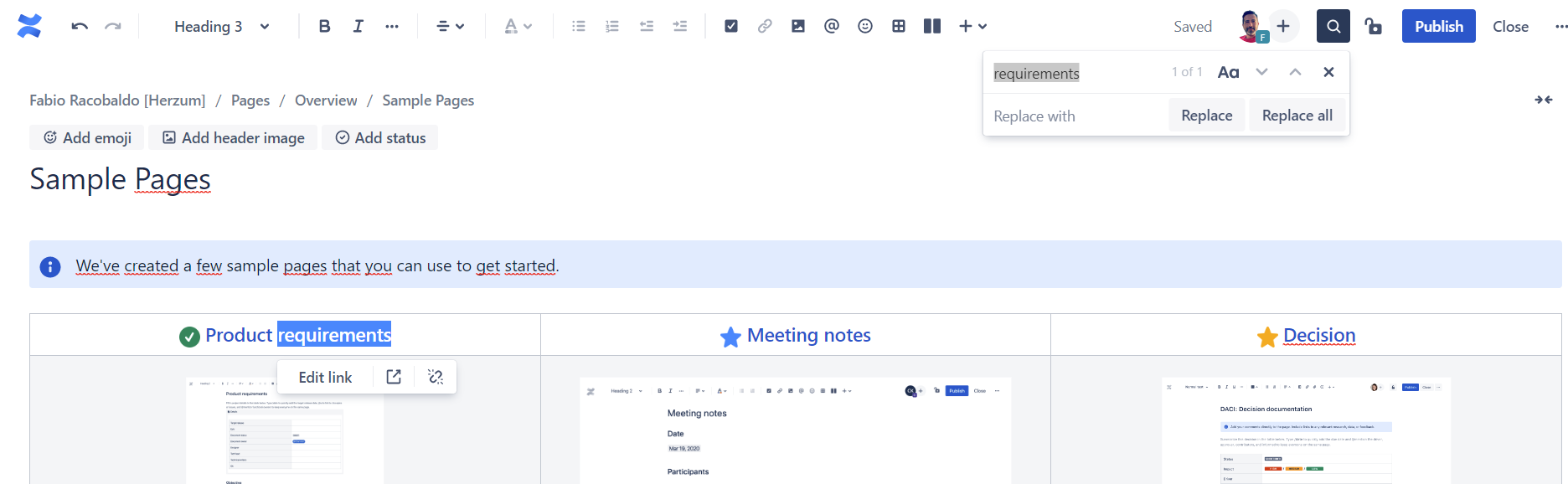 Solved: Find and Replace words