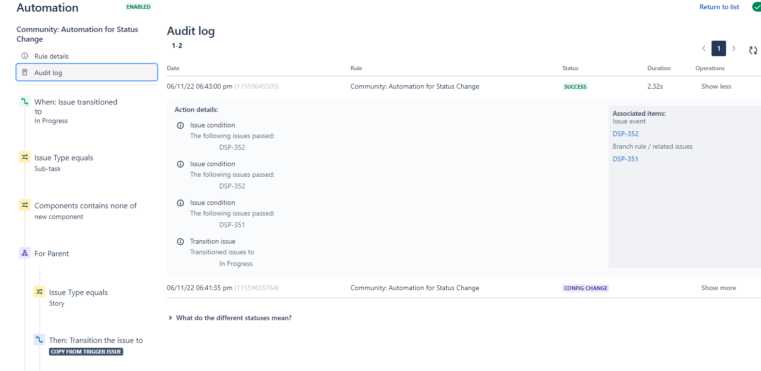 Solved: Automation for Status Change
