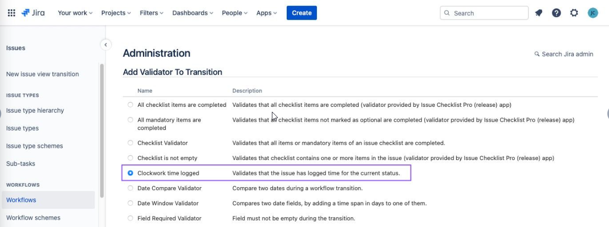 Solved Use Workflow Validators To Force Time Logging