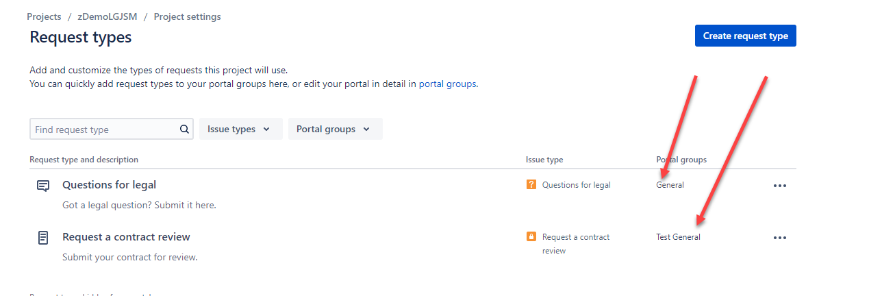Generic request on Customer Portal