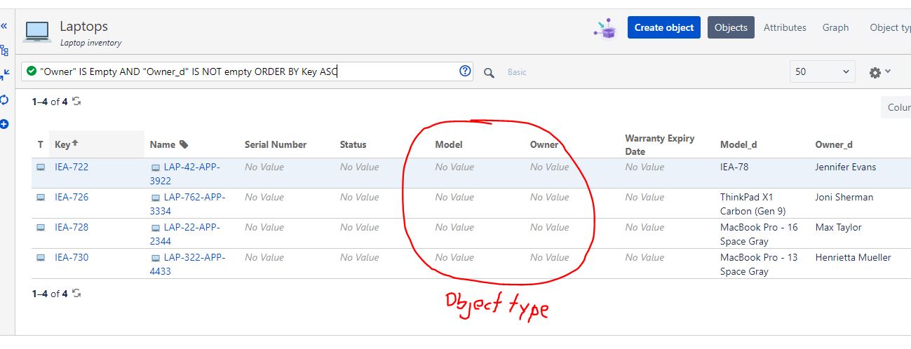 Updating Assets Object Type fields based on the va...