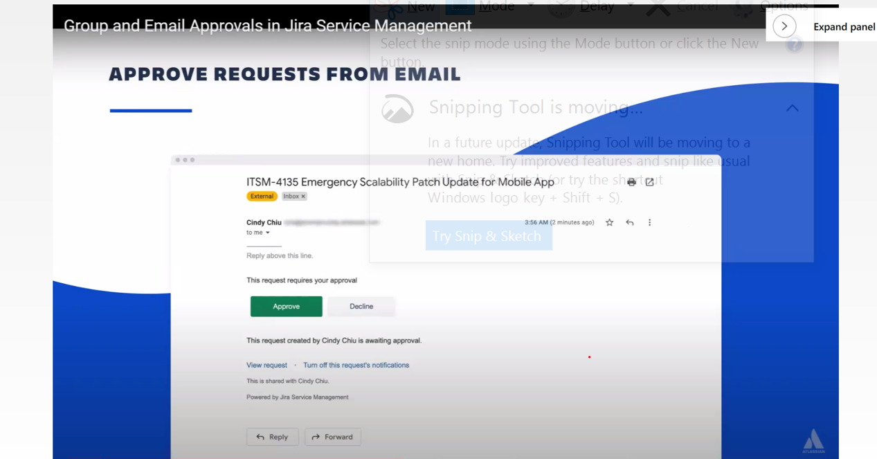 How to add Approve/deny button while sending email...