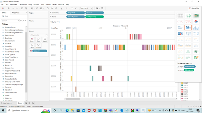 Tableau connector for Jira