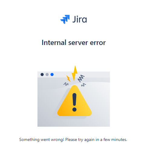 Internal Server Error