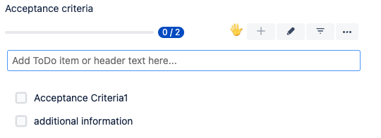 Can I make a line break in one Acceptance Criteria...