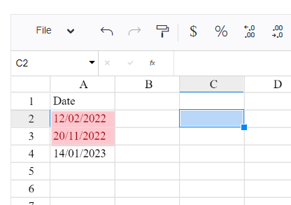 Conditional Formatting in Confluence table spreads...