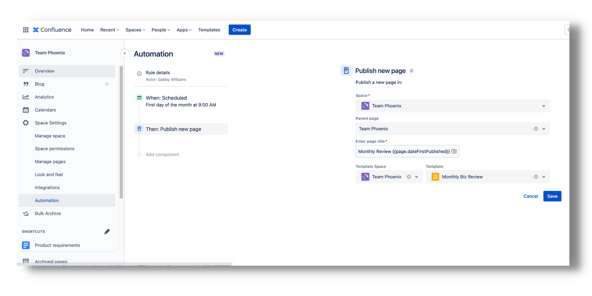 Save Time With Automation For Confluence Atlassian Community