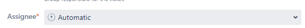 Solved: How i can remove automatic option under Assignee