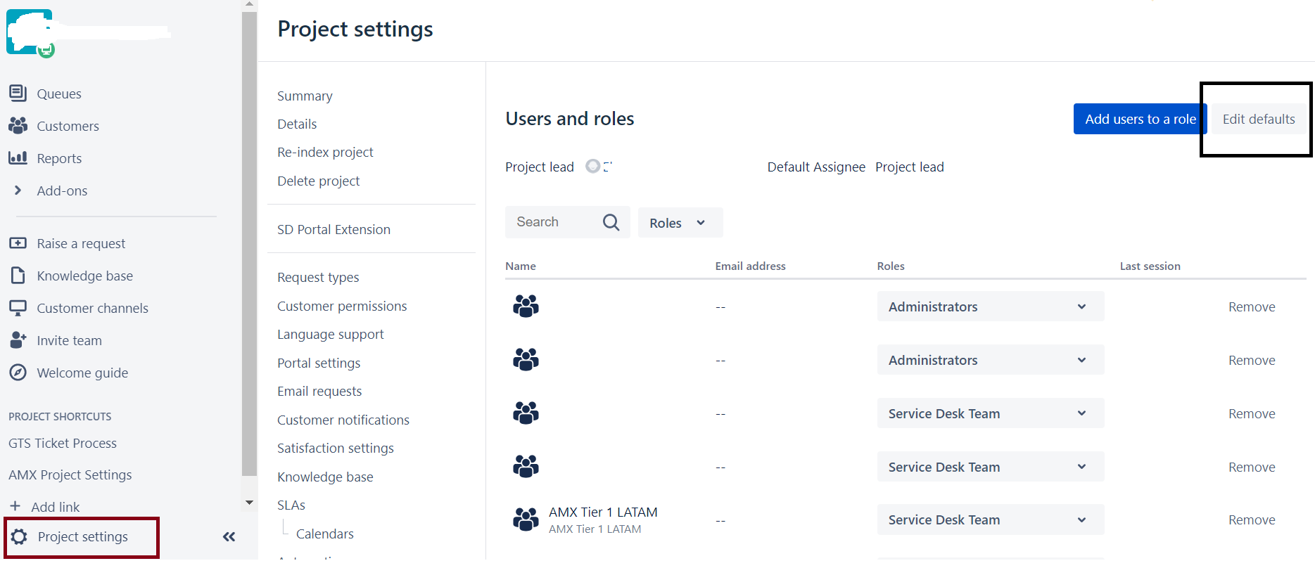 Solved: How can I change the project manager?