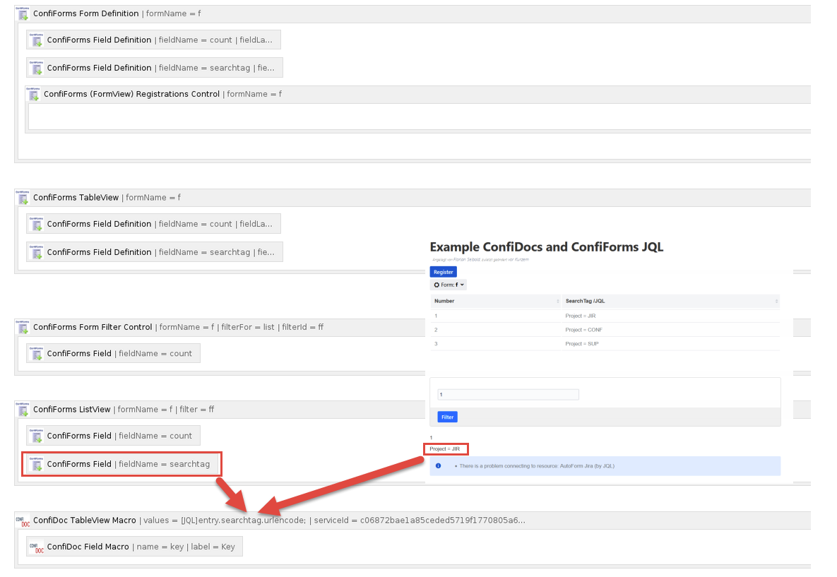 Solved: How do I use a ConfiForms Result as Input for A Ji...