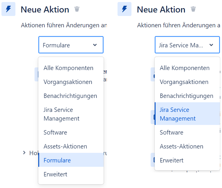 Automation branch rule not working for linked issu...