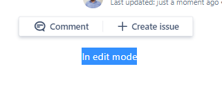 Solved: Create Issue button is missing